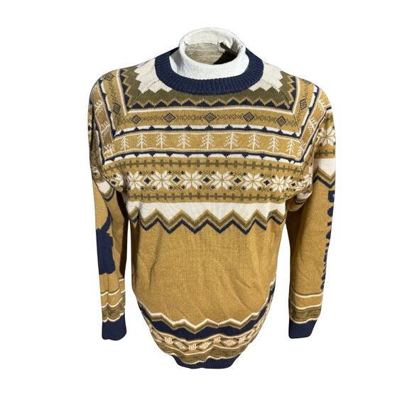 Blue | Sweaters | Dutch Bros Coffee Holiday Sweater Large Fair Isle ...